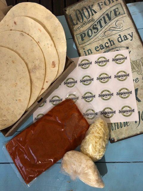 Stone-ground Pizza Bases - Sagewood Cafe