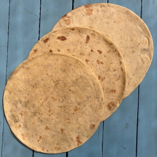 Stone-ground Pizza Bases - Sagewood Cafe