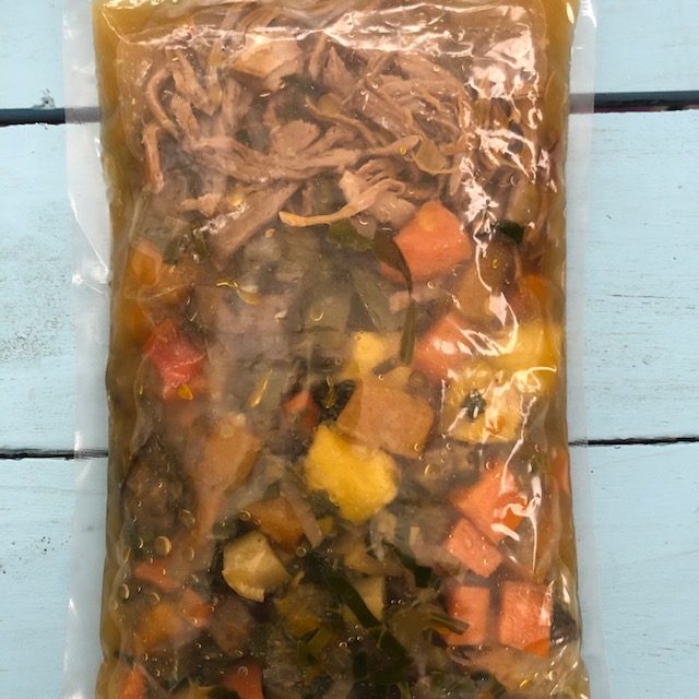 Slow Cooked Beef & Vegetable Broth - Sagewood Cafe